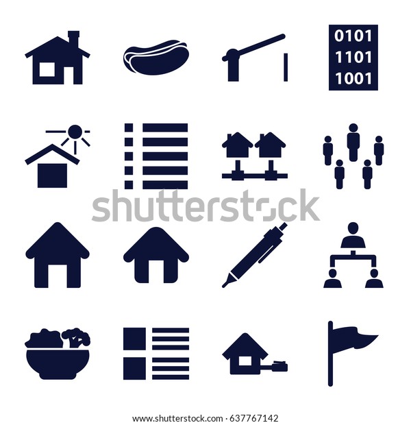 Site Icons Set Set 16 Site Stock Vector (Royalty Free) 637767142 ...