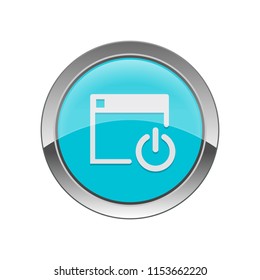Site Power App Icon Stock Vector (Royalty Free) 1210001050