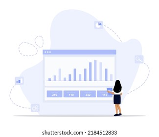17,417 Website stats Images, Stock Photos & Vectors | Shutterstock