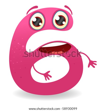 Six Cartoon Character Stock Vector (Royalty Free) 58930099 - Shutterstock