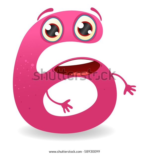 Six Cartoon Character 스톡 벡터(로열티 프리) 58930099 | Shutterstock