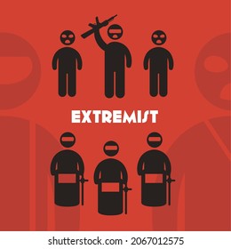 425 Extremist icon Images, Stock Photos & Vectors | Shutterstock