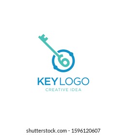 Five Key Logo Concept Key Number Stock Vector (Royalty Free) 1596109210