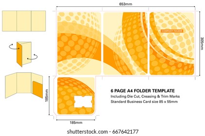 425 Six Page Folder Images, Stock Photos & Vectors | Shutterstock