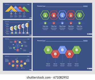 Six Teamwork Slide Templates Set Stock Vector (Royalty Free) 671082952 ...