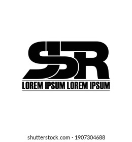 Sjr Letter Monogram Logo Design Vector Stock Vector (Royalty Free ...