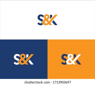 Sk Logo Design Vector Format Stock Vector (Royalty Free) 1713903697 ...