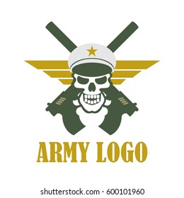 Skeleton Army Badge Logo Series: เวกเตอร์สต็อก (ปลอดค่าลิขสิทธิ์ ...
