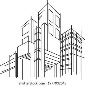 Sketch Abstract Geometric Draw Stock Vector (Royalty Free) 1977932345 ...