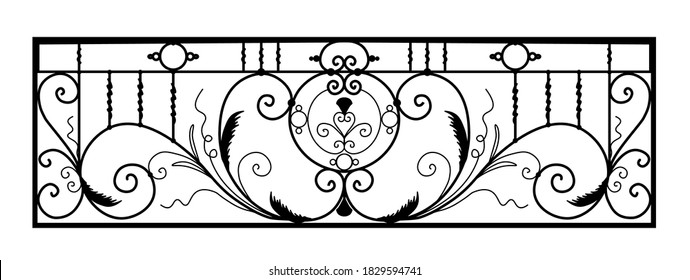 248 Curly Metal Railings Images, Stock Photos & Vectors | Shutterstock
