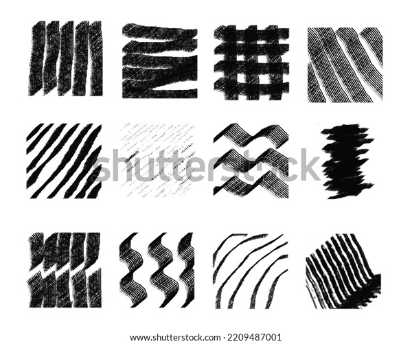 Sketch Hatching Patterns Abstract Hand Drawn Stock Vector (Royalty Free ... Sketch Hatching Patterns Abstract Hand Drawn Stock Vector (Royalty Free ...