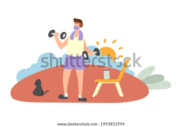 Sketch Illustration Hand Drawing Concept Exercise Stock Vector (Royalty ...