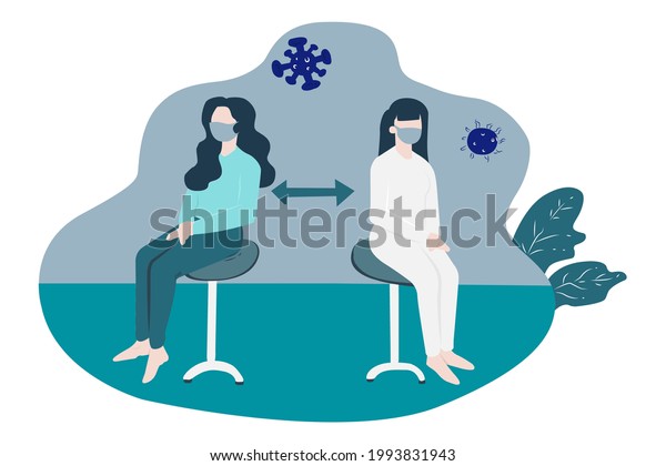Sketch Illustration Hand Drawing Protocol Covid Stock Vector (Royalty ...