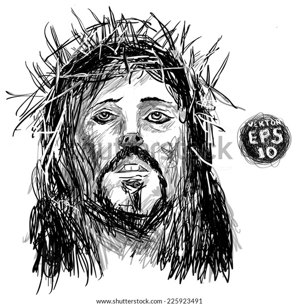 Jesus On The Cross Pencil Drawings
