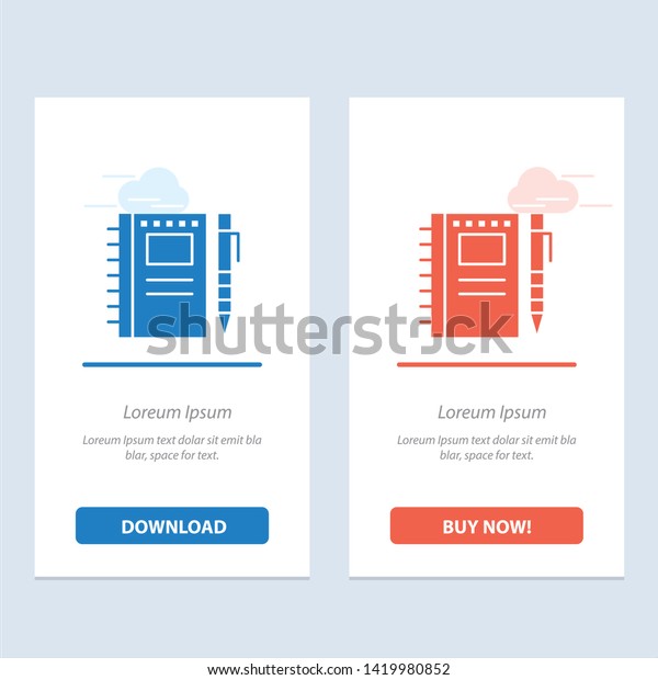 Sketch Notebook Drawing Notebook Pencil Sketch Stock Vector (Royalty ...