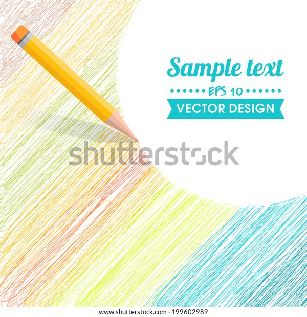 Sketch Pencil Drawing Vector Doodles Illustration Stock Vector (Royalty ...