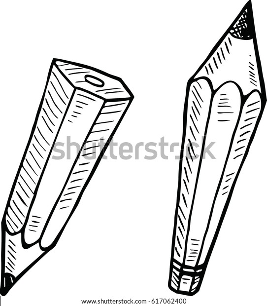 Sketch Vector Pencil Doodle Style Stock Vector (Royalty Free) 617062400