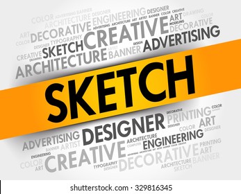 Sketch Word Cloud Concept Stock Vector (Royalty Free) 329816345 ...