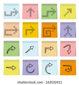5,559 Post it note arrow Images, Stock Photos & Vectors | Shutterstock