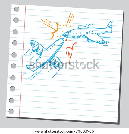 Plane Crash Drawing | Free download on ClipArtMag
