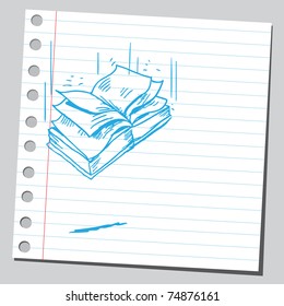 4,106 Pages falling out of book Images, Stock Photos & Vectors ...