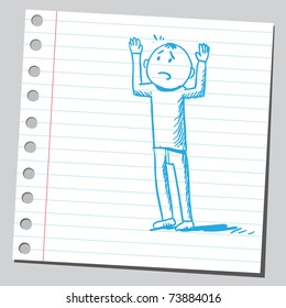40,927 Stick Man Doodle Images, Stock Photos & Vectors | Shutterstock