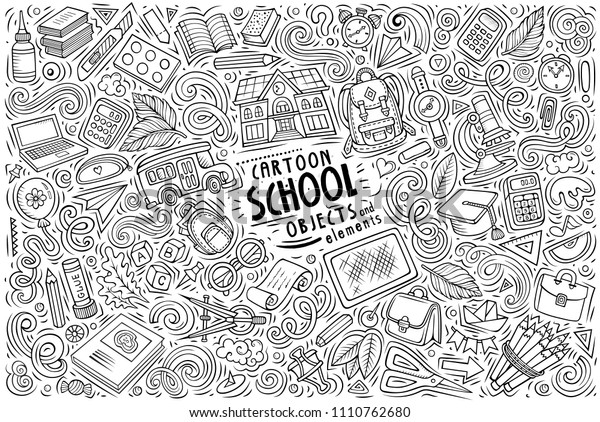 Sketchy Vector Hand Drawn Doodle Cartoon Stock Vector (Royalty Free ...