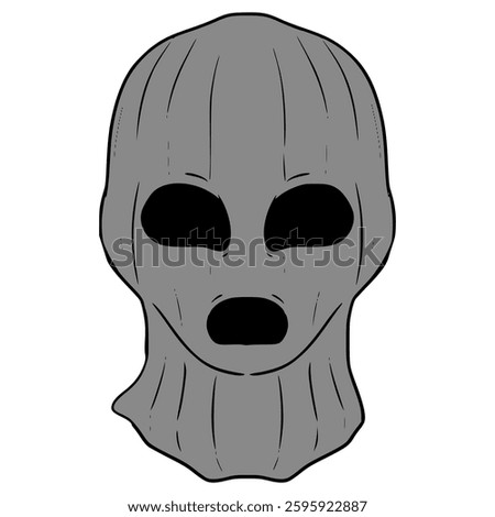 Ski Mask Drawing | Free download on ClipArtMag