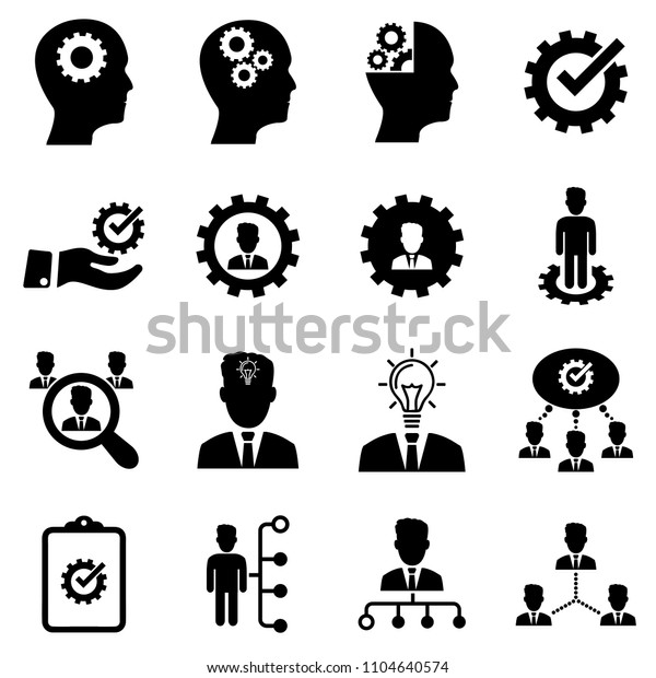 Skillability Icon Set Signs Infographic Logo Stock Vector (Royalty Free ...