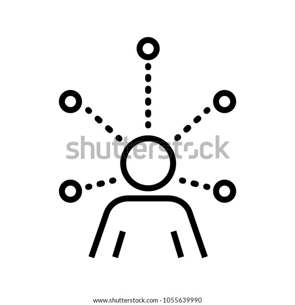 Skills Icon Vector Illustration Stock Vector (Royalty Free) 1055639990