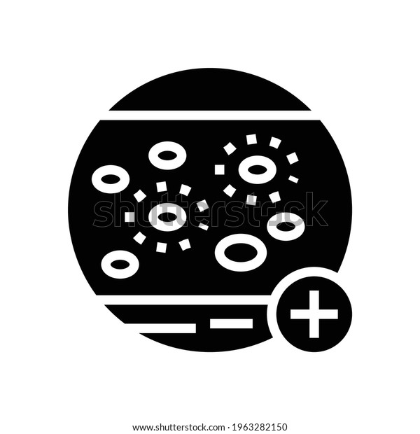 Skin Infections Glyph Icon Vector Skin Stock Vector (Royalty Free ...
