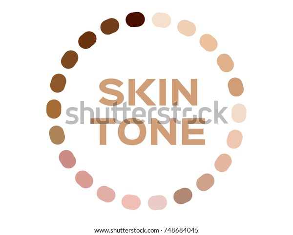 Skin Tone Color Infographic Vector Stock Vector (Royalty Free ...