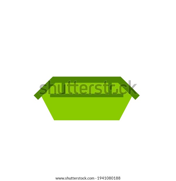 Skip Bin Icon Clipart Image Isolated Stock Vector (Royalty Free ...