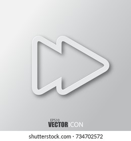 2,560 Skip forward icon Images, Stock Photos & Vectors | Shutterstock