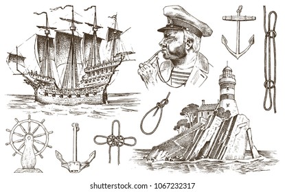 146 Marine Engraving Knot Images, Stock Photos & Vectors | Shutterstock