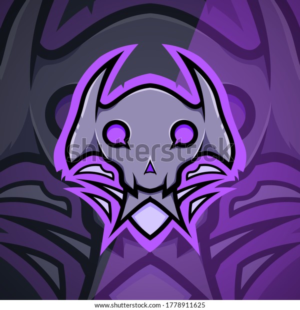 Skull Monster Creature Fantasy Head Cartoon Stock Vector (Royalty Free ...
