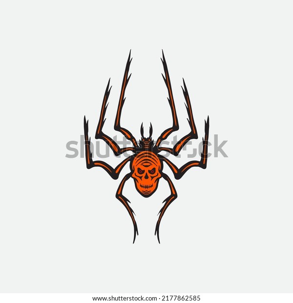 Skull Spider Hand Drawing Illustration: เวกเตอร์สต็อก (ปลอดค่าลิขสิทธิ์ ...