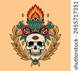 533,353 Skull Stock Vectors and Vector Art | Shutterstock