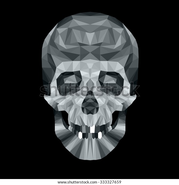 Skull Vector Death Skeleton Dead Head: เวกเตอร์สต็อก (ปลอดค่าลิขสิทธิ์ ...