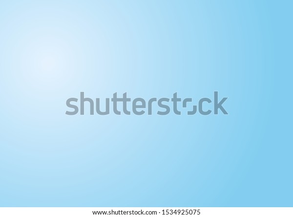 Sky Blue Gradient Background Vector Illustration 스톡 벡터(로열티 프리 ...
