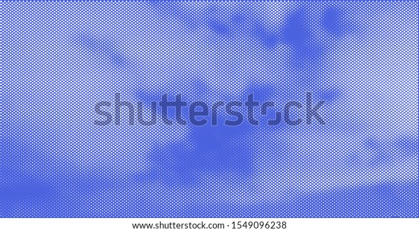 Sky Clouds Halftone Vector Background Trendy Stock Vector (Royalty Free ...
