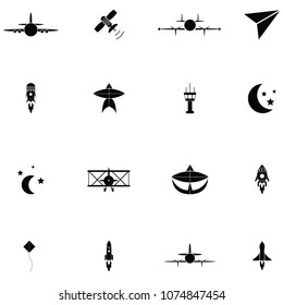 Sky Icon Set Stock Vector (Royalty Free) 1074847454 | Shutterstock