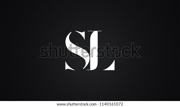 Sl Letter Logo Design Template Vector Stock Vector (Royalty Free ...