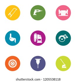 Slaughter Icons Set Flat Set 9 Stock Vector (Royalty Free) 1205538118 ...
