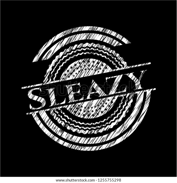 Sleazy Chalkboard Texture Stock Vector (Royalty Free) 1255755298 ...