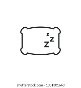 Sleep Graphic Design Template Vector Isolated Stock Vector (Royalty ...
