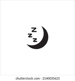 Sleep Icon Vector Illustration Symbol Stock Vector (Royalty Free ...