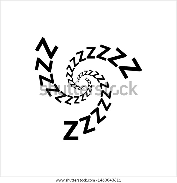 Sleep Zzz Icon Sleep Zzz Sign Stock Vector (Royalty Free) 1460043611