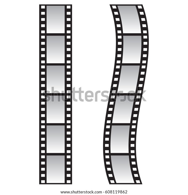 Slide Film Frame Set Film Roll: เวกเตอร์สต็อก (ปลอดค่าลิขสิทธิ์ ...