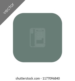 Slide Smart Phone Icon Stock Vector (Royalty Free) 1177096840 ...